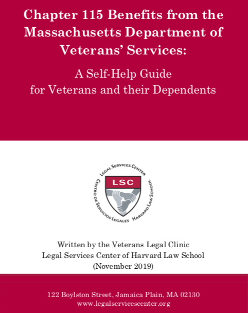 NEW: Financial Assistance for Veterans - Legal Services Center